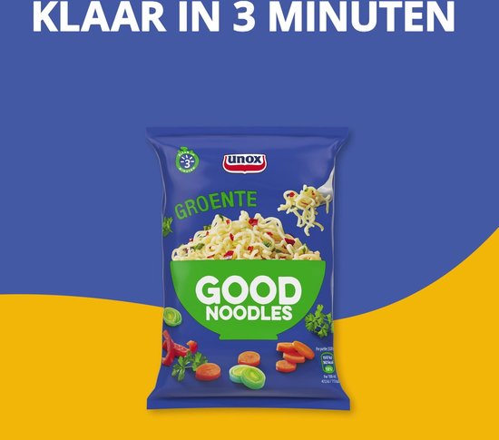 Unox Good Noodles Groenten - 11 x 70 g - Voordeelverpakking | bol