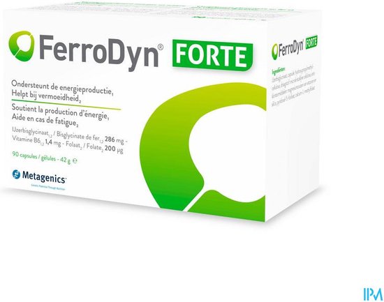 Metagenics Ferrodyn Forte 90 capsules | bol.com