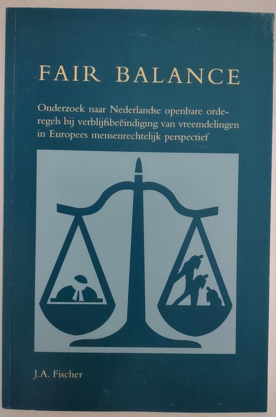 Fair balance, J.A. Fischer | 9789071166105 | Boeken | bol.com