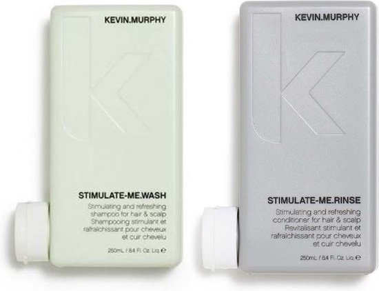 KEVIN.MURPHY Stimulate.Me Wash -Shampoo - 250 ml - Conditioner - 250ml ...