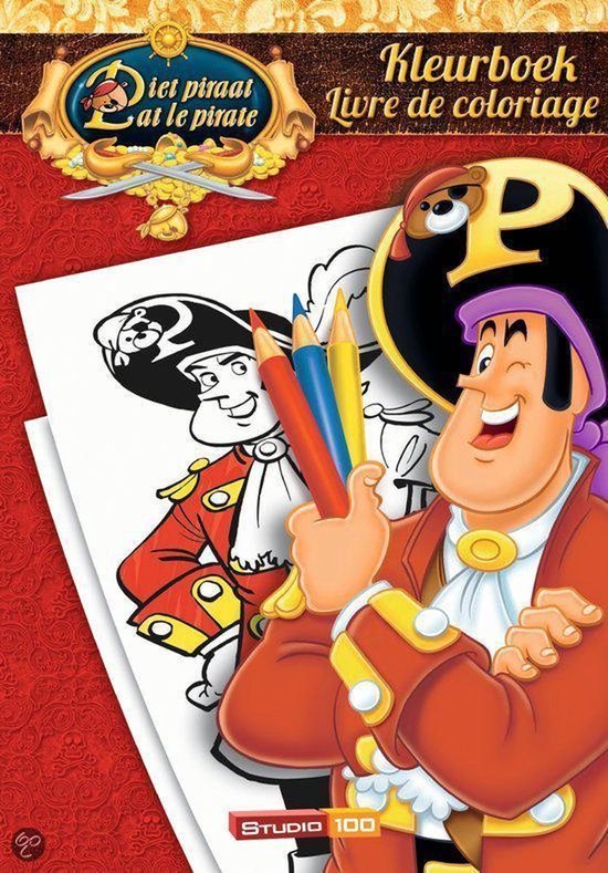 Studio 100 Kleurboek piet piraat: zwaarden a4 | bol.com