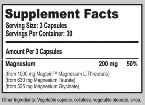 Natural Stacks MagTech™ - Magnesium Complex - 90 capsules | bol
