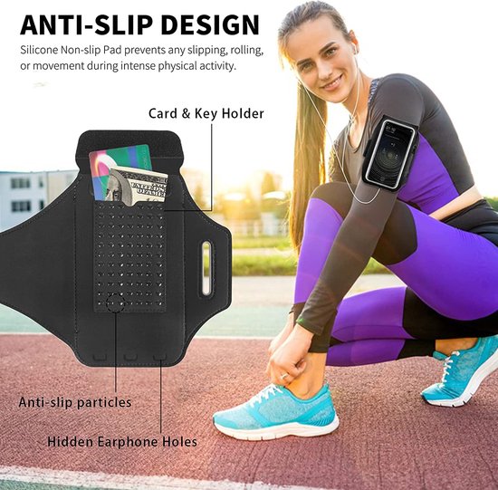 Hardloop telefoonhouder waterdicht - Hardloopband - Sportband ...