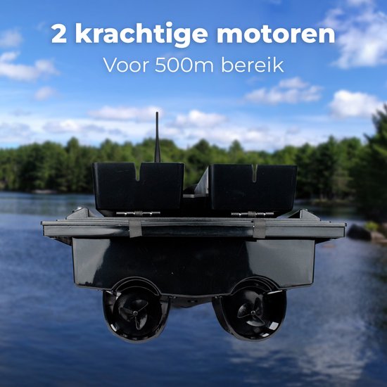 Voerboot voor Karpervissen - Aas / Vis Boot met Afstandsbediening en ...