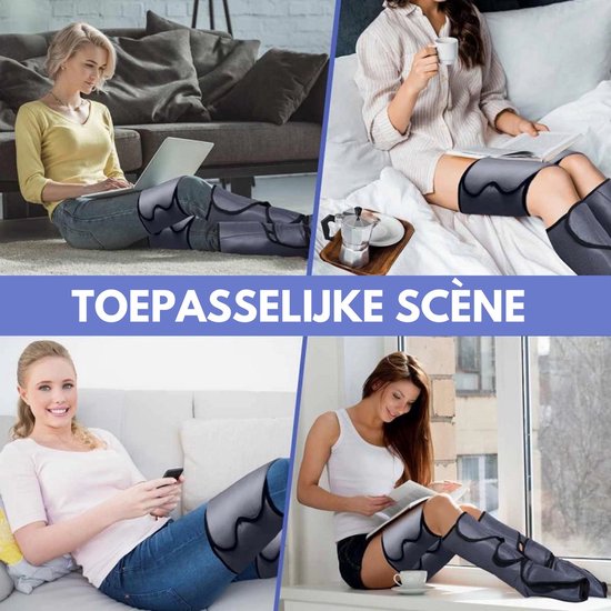 Nieuwe Been Air Compressie Stimulator met Gemberolie / Verwarmd Voor ...