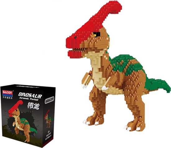 Balody Parasaurolophus - Nanoblocks / miniblocks - Bouwset / 3D puzzel ...