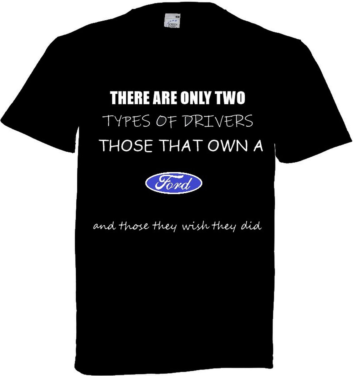 T-shirt met Ford tekst - grappig T-shirt - maat 5XL | bol