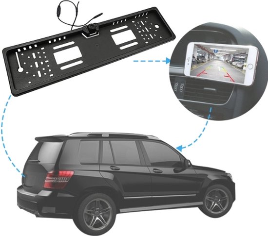 PZ421-WF Europa auto nummerplaat frame 170 graden wifi ...
