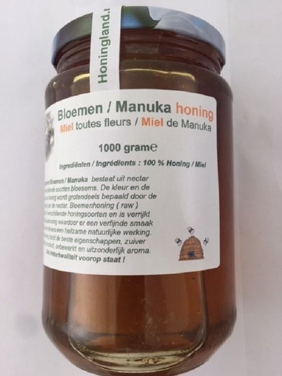 Honingland : Bloemen & Manuka honing , UMF Active 10 + │MGO 100 + crème ...