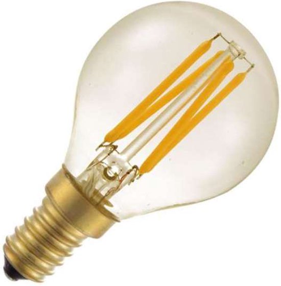 SPL LED Filament Mini-Classic (GOUD) - 4W / DIMBAAR Lichtkleur 2200K | bol