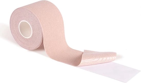 Boob tape 5 meter (2.5 cm breed) - Beige - Plak BH - Ideaal voor open ...