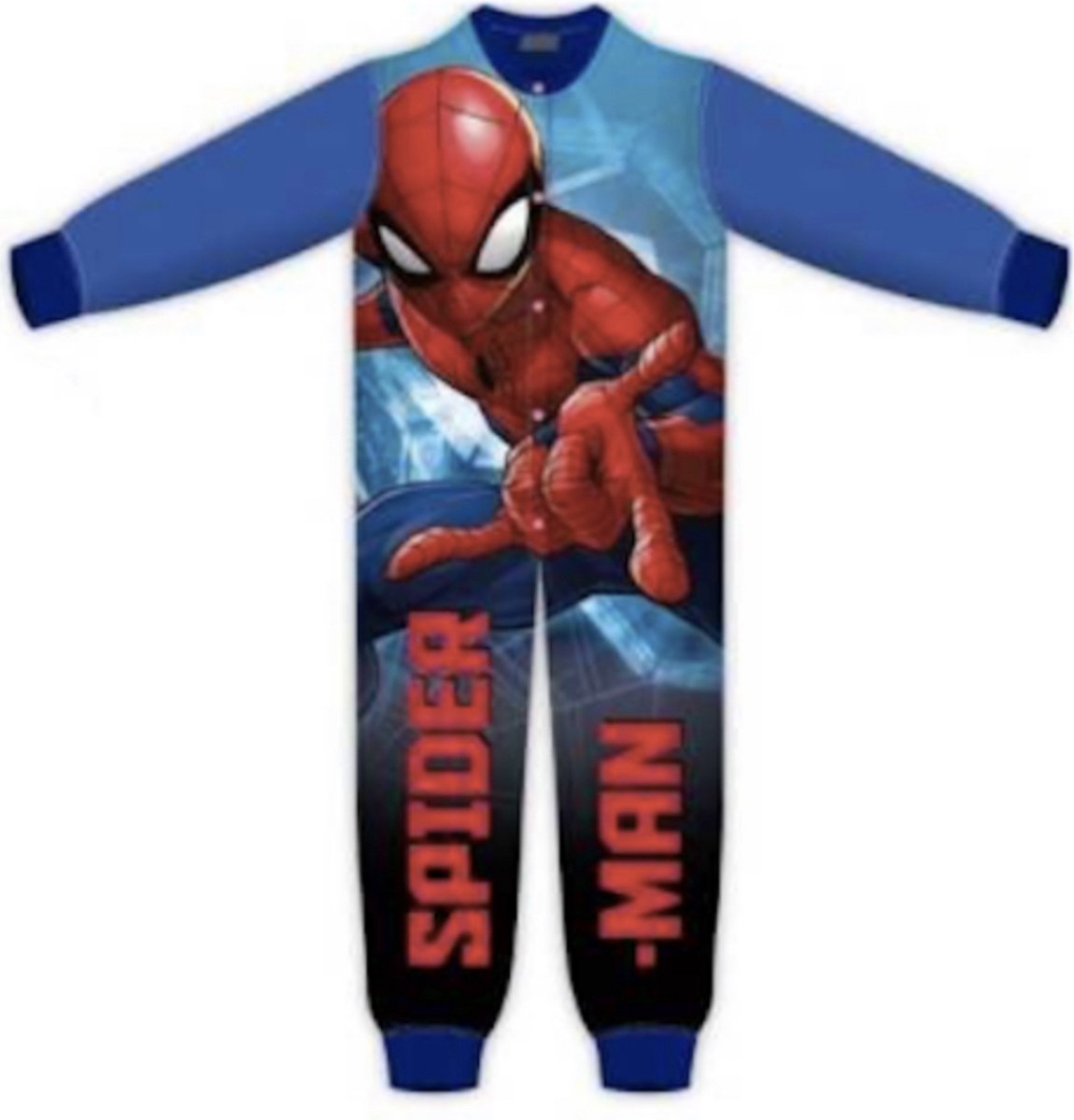 Spiderman Marvel pyjama - onesie 110 / 5 jaar | bol