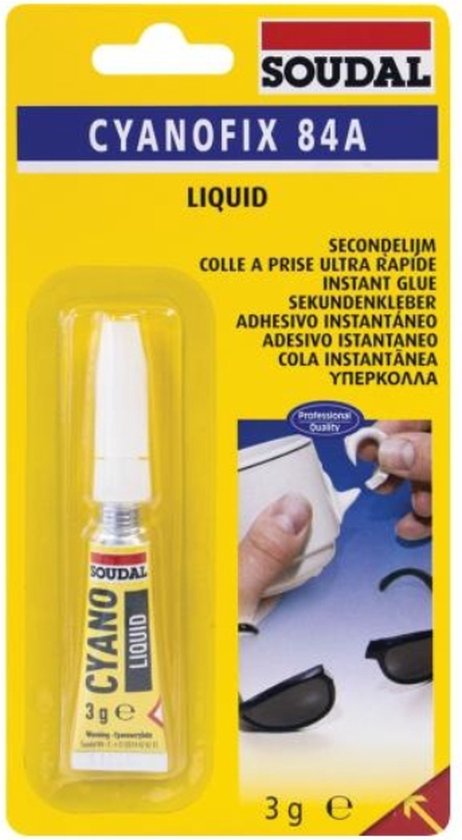 Secondelijm Soudal (3 g) | bol.com