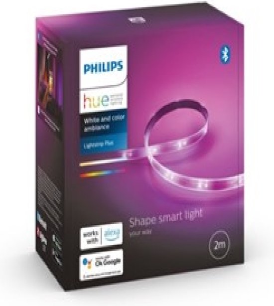 PHILIPS - Hue Lightstrip Plus basispakket V4, 2 meter | bol