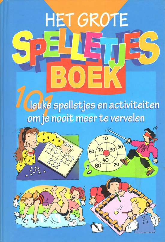 Het grote spelletjesboek, D. Tyberghein | 9789043801065 | Boeken | bol