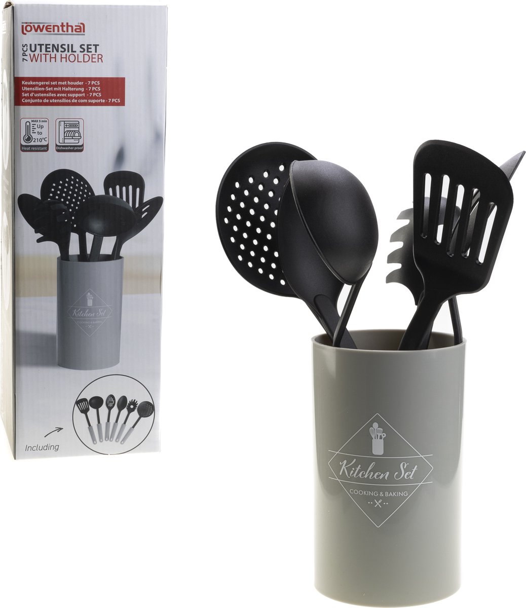 Keukengerei Design Mint - Keukengerei Inclusief Houder - BPA ...