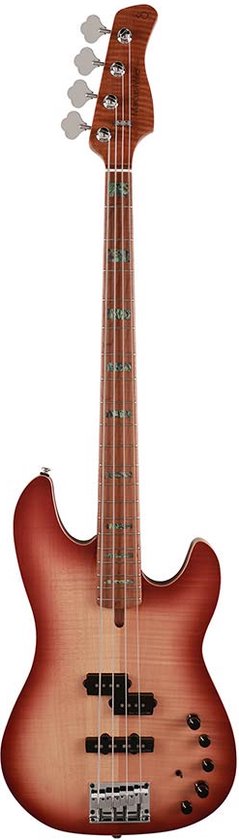 Basgitaar Sire Basses P10+ A4/TS Tobacco Sunburst | bol