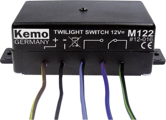 Kemo M122 Schemerschakelaar Module 12 V/DC | bol