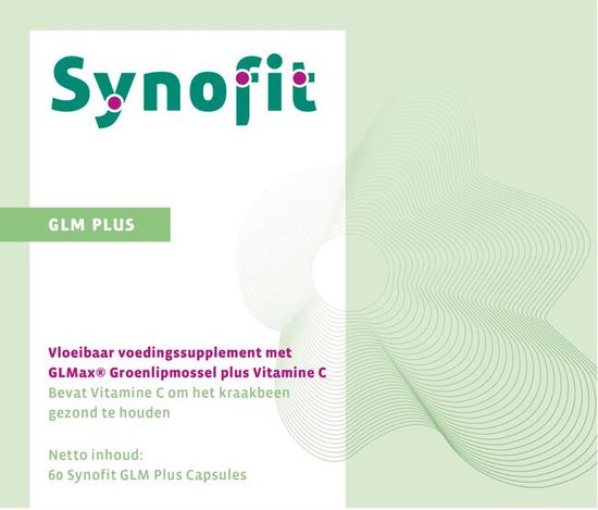 Synofit GLM Plus -Groenlipmossel Capsules - 60 caps | bol.com