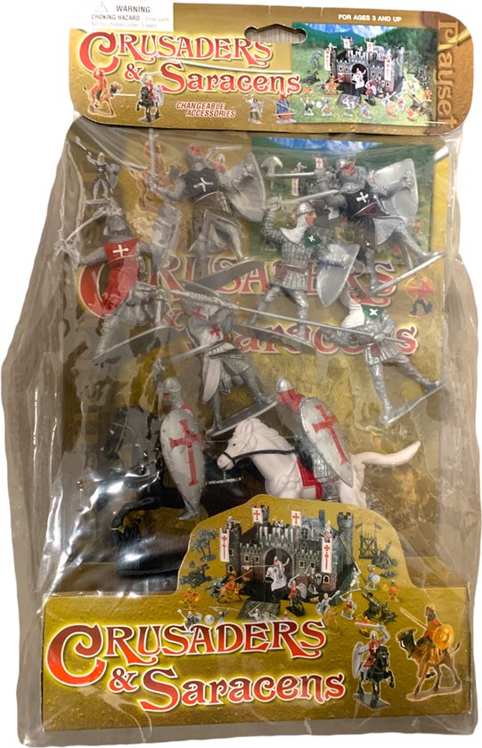 Ridder speelset bestaande uit 8 figuren / Crusaders & Saracens playset ...