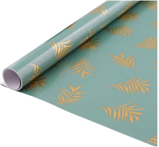 Kaftpapier LUXURY COLLECTION Jungle design - Groen / Goud - Papier ...
