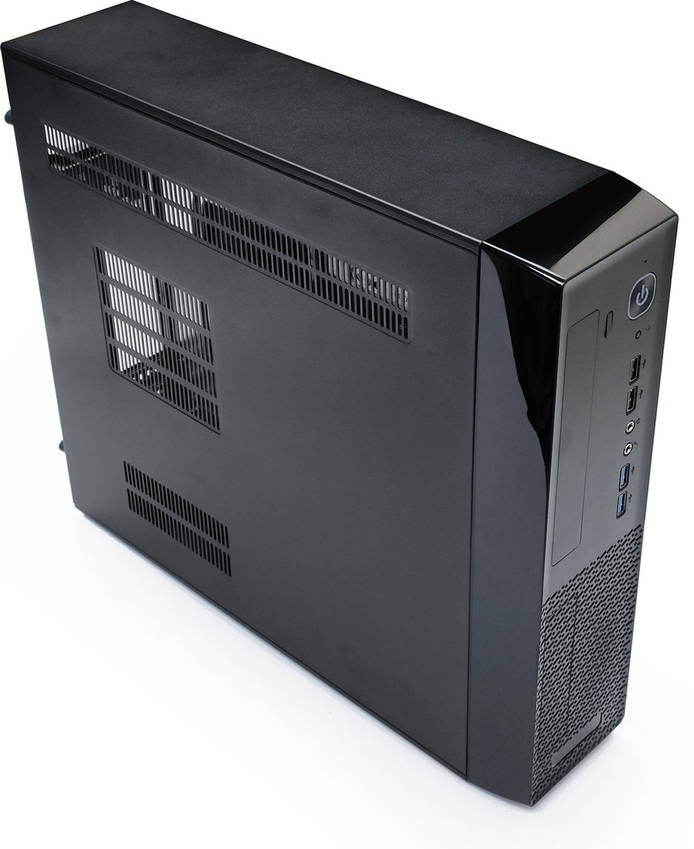 Mini-ITX / Micro-ATX SlimTower Desktop Behuizing + 400W TFX Voeding ...