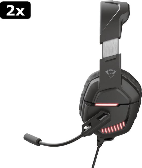 2x GXT448 Nixxo ‚Äì Gaming Headset ‚Äì LED-verlicht ‚Äì PC & Laptop ...