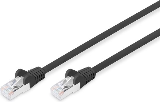 Cat6 sFTP netwerkkabel 5 meter Zwart | bol