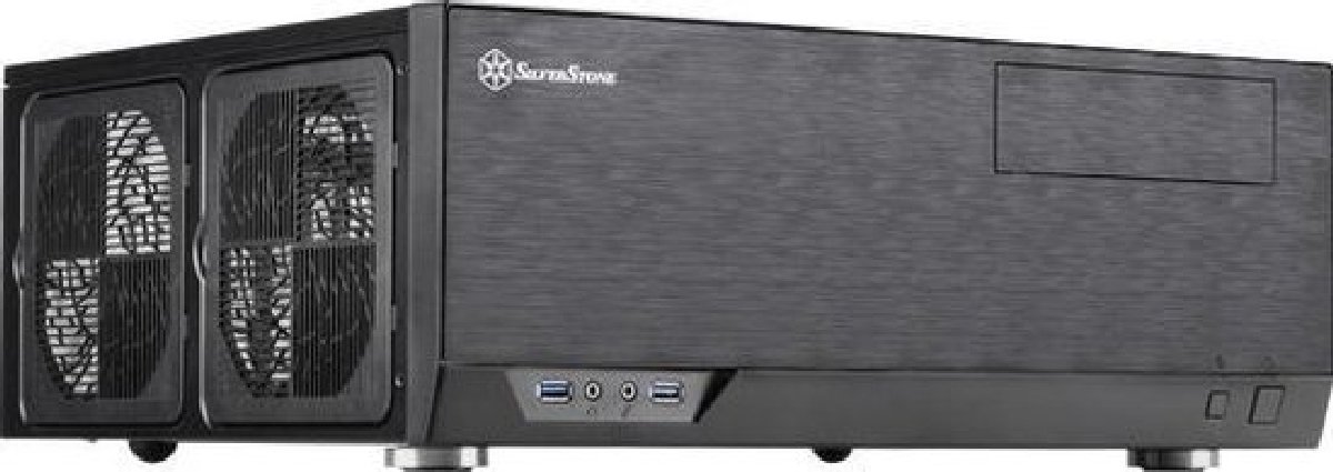 Silverstone Grandia GD09 Desktop Zwart | bol.com