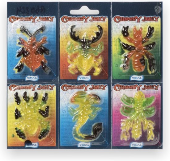 Halloween snoep - Creepy Jelly - 6 stuks | bol.com