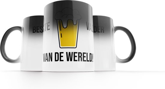 Magische mok: Beste vader van de wereld - Vaderdag cadeau | bol.com