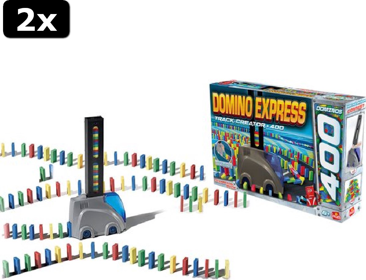 2x Domino Express Track Creator + 400 domino-baan creator | bol.com