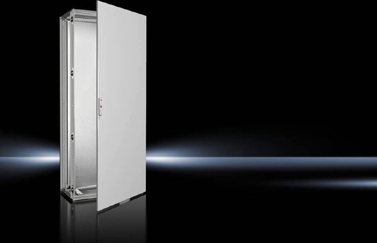 Rittal VX 8884.000, Vrijstaande rek, Sleutelsleuf, Grijs | bol.com