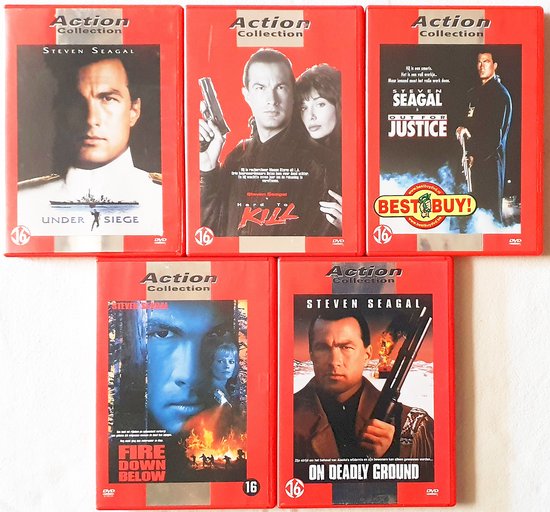 Steven Seagal - Action Collection - 5 Films! Under Siege - Out For ...