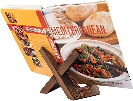 Boekenstandaard Hout - Boekenplank - Plateau - Boeken Display - Design ...