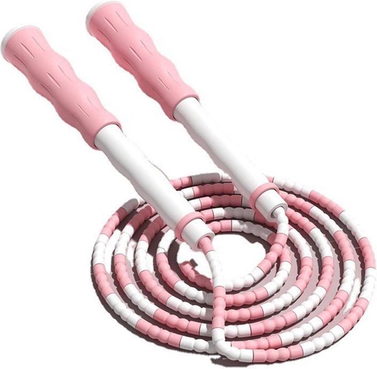 Springtouw - Touwtje springen Kralen Gesegmenteerd Flexibel Verstelbaar ...
