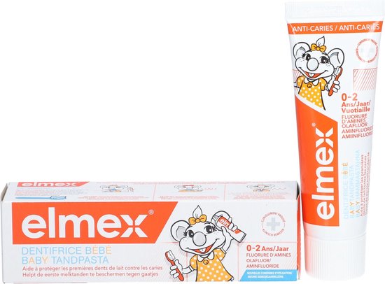 Elmex Baby Tandpasta 0-2 jaar 50 ml | bol