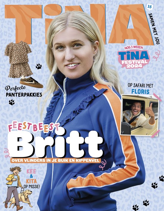 TiNA Magazine Nr. 35-2024 - Tijdschrift met Britt Dekker ...
