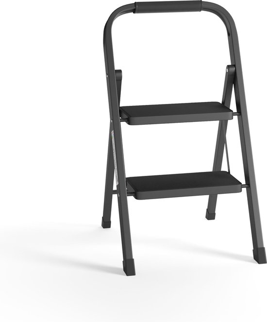 RMBO - Keukentrap - 2 treden - 80 cm hoog - Huishoudtrap - Opstapje ...