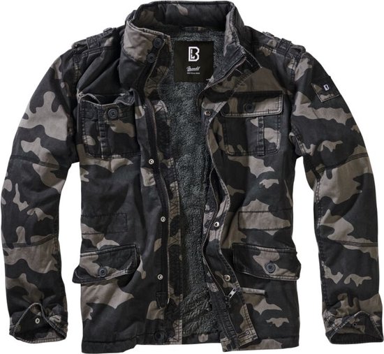 Brandit Britannia Winter Jacket Winterjas dark camo XL - Katoen ...