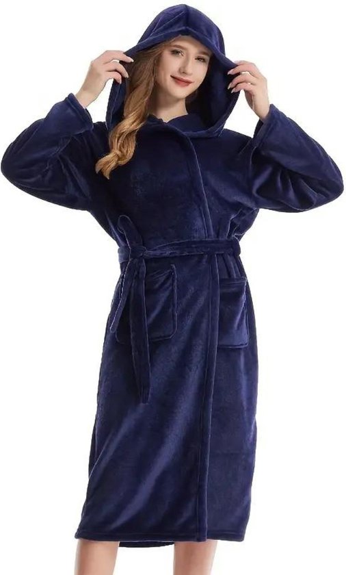 Bovista Badjas - Fleece - Katoen - Badstof - Sauna - Hamam - Wafel ...