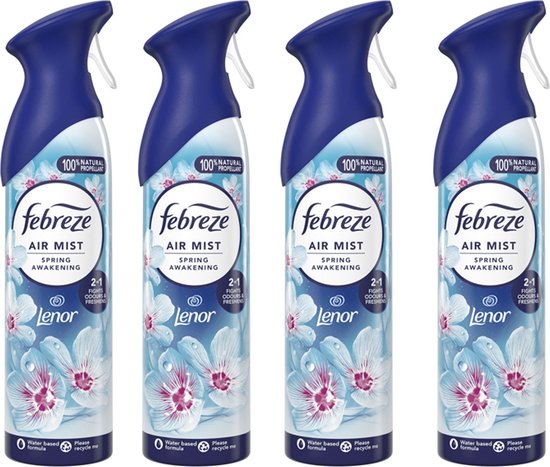 Febreze - lenor -Spring Awakening- Luchtverfrisser - 4 x 185 ml ...