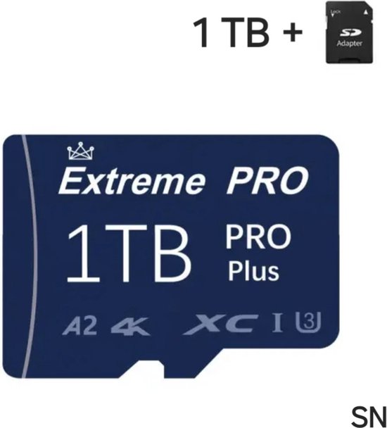 Micro Sd Geheugen Kaart Extreme Pro Plus 1TB - Blauw - Micro Tf Sd ...