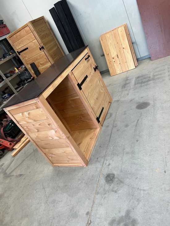 Buitenkeuken/kast | BBQ ombouw | Buiten koken| buitenkast | buitenkoken ...