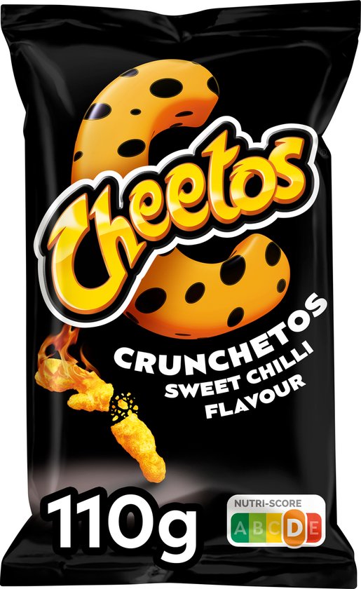 Cheetos Crunchetos Sweet Chilli - Chips - 12 x 110 gram | bol