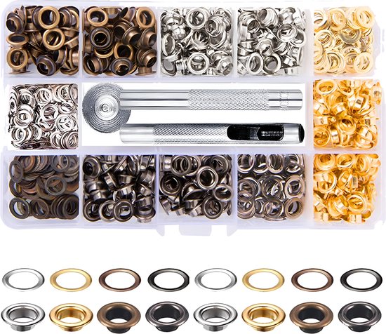 Somstyle Complete Drukknopen Set Met Tang - 400 Sets - Druktang ...