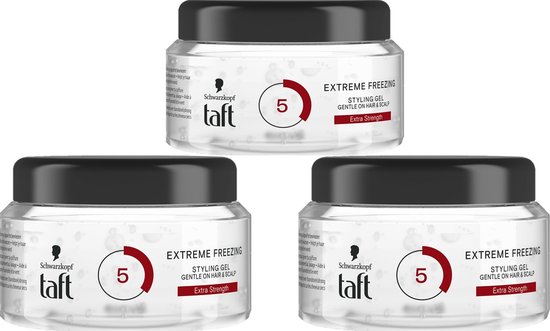 Taft Gel - Extreme Freezing - 3 x 250 ml | bol
