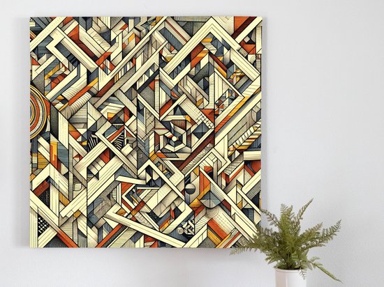 Abstract escher schilderij | Escher's mind-bending masterpiece: a ...