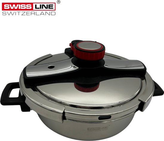 Swiss Line Switzerland snelkookpan 6 liter/26cm - Pressure Cooker ...