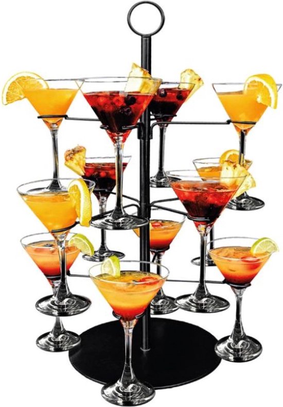 Cocktail Boom - Etagère voor Gin - Stijlvolle Drankpresentatie voor 12 ...